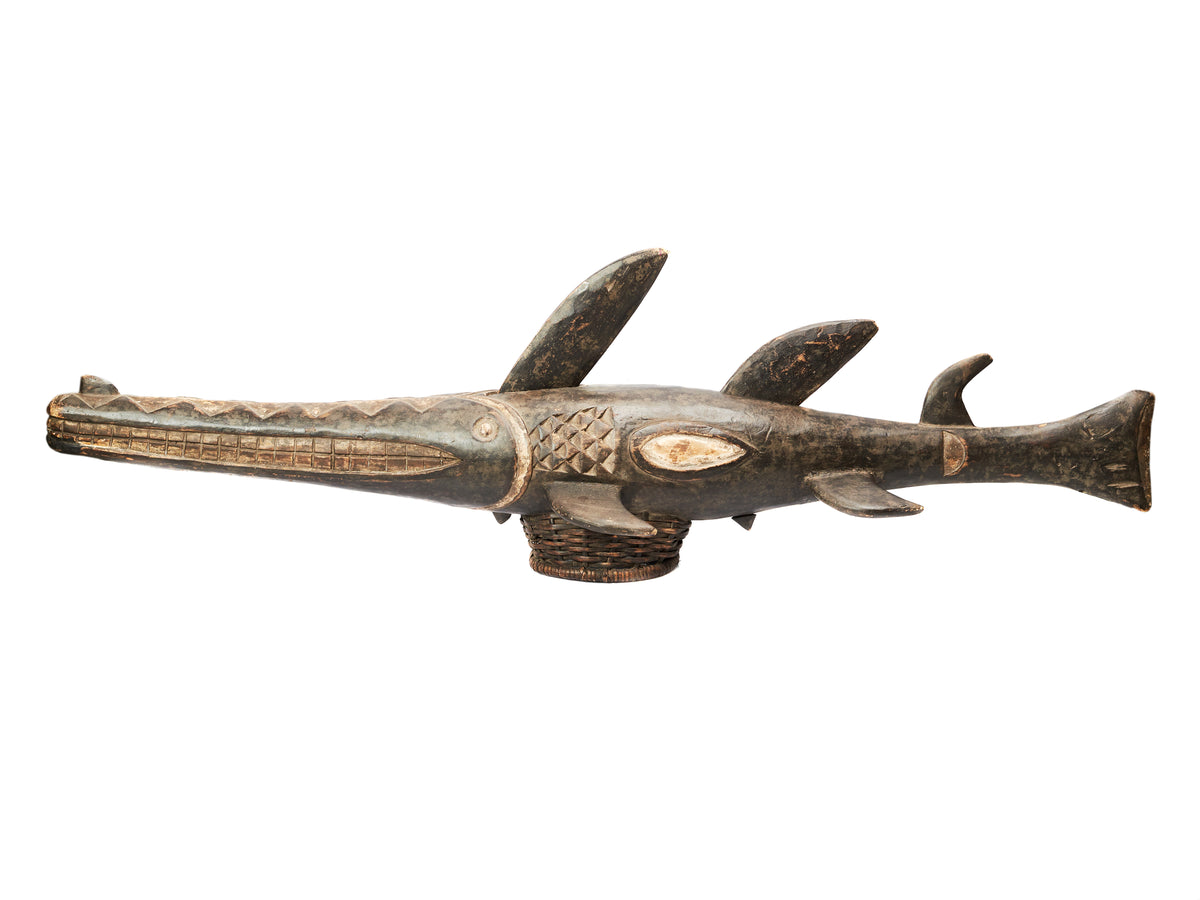 ANTIQUE IJAW FISH HEAD CREST | Quintessence