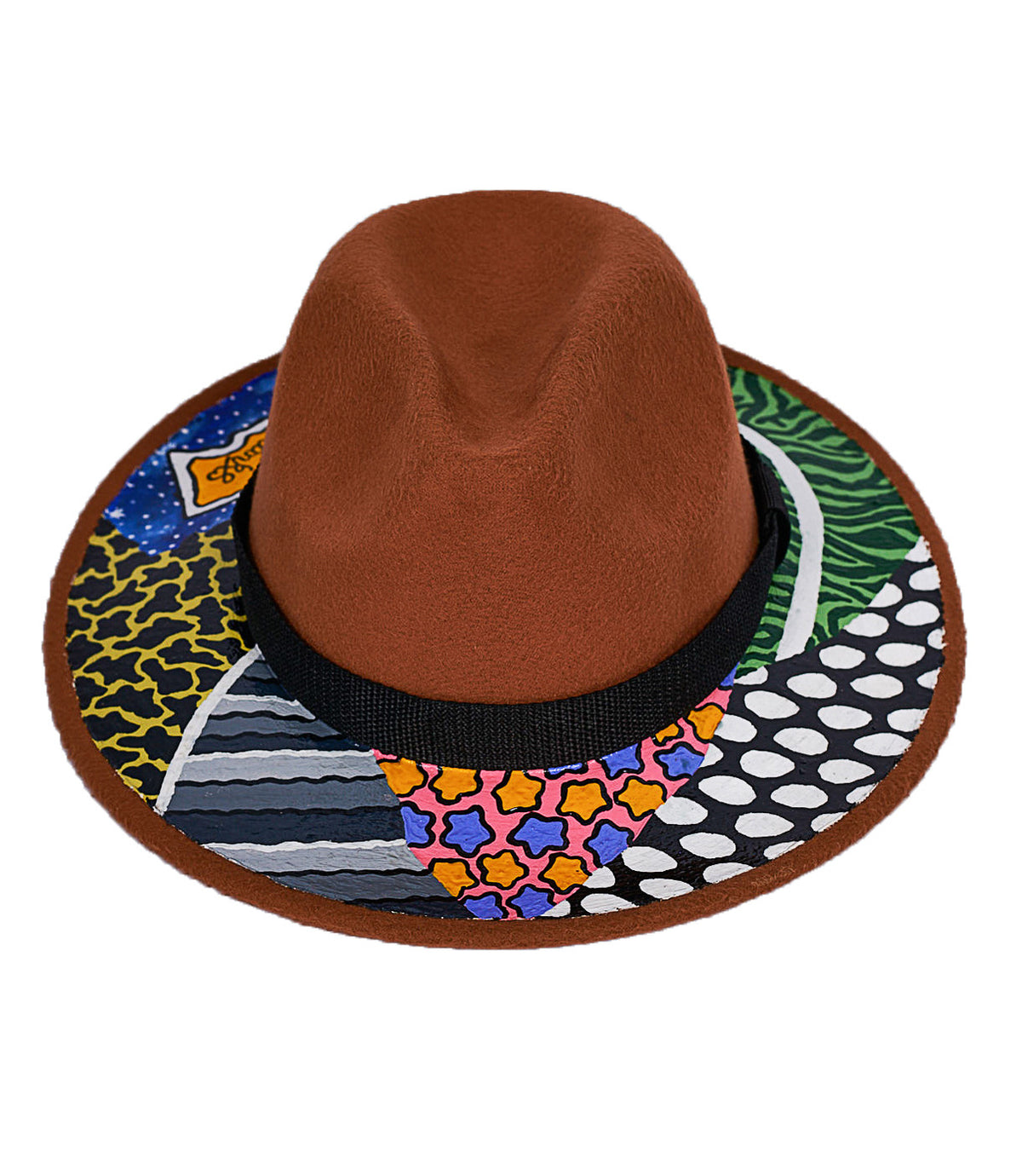 HAND PAINTED FEDORA HAT | Quintessence